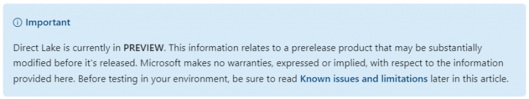 Power BI Direct Lake Mode - this is what we've been waiting for ...